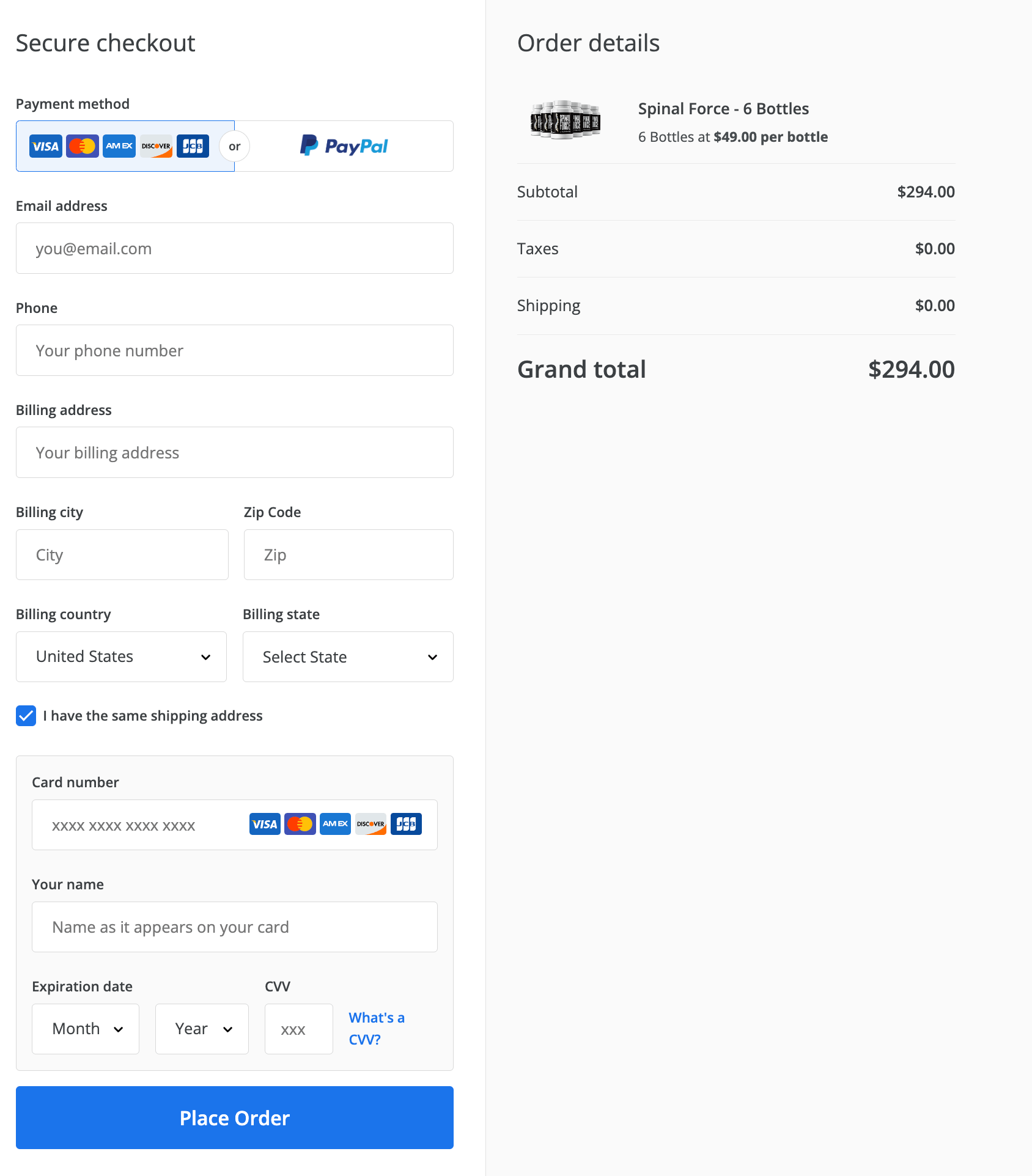 Spinal Force™ | Back Pain Relief Formula | Save Up To $300